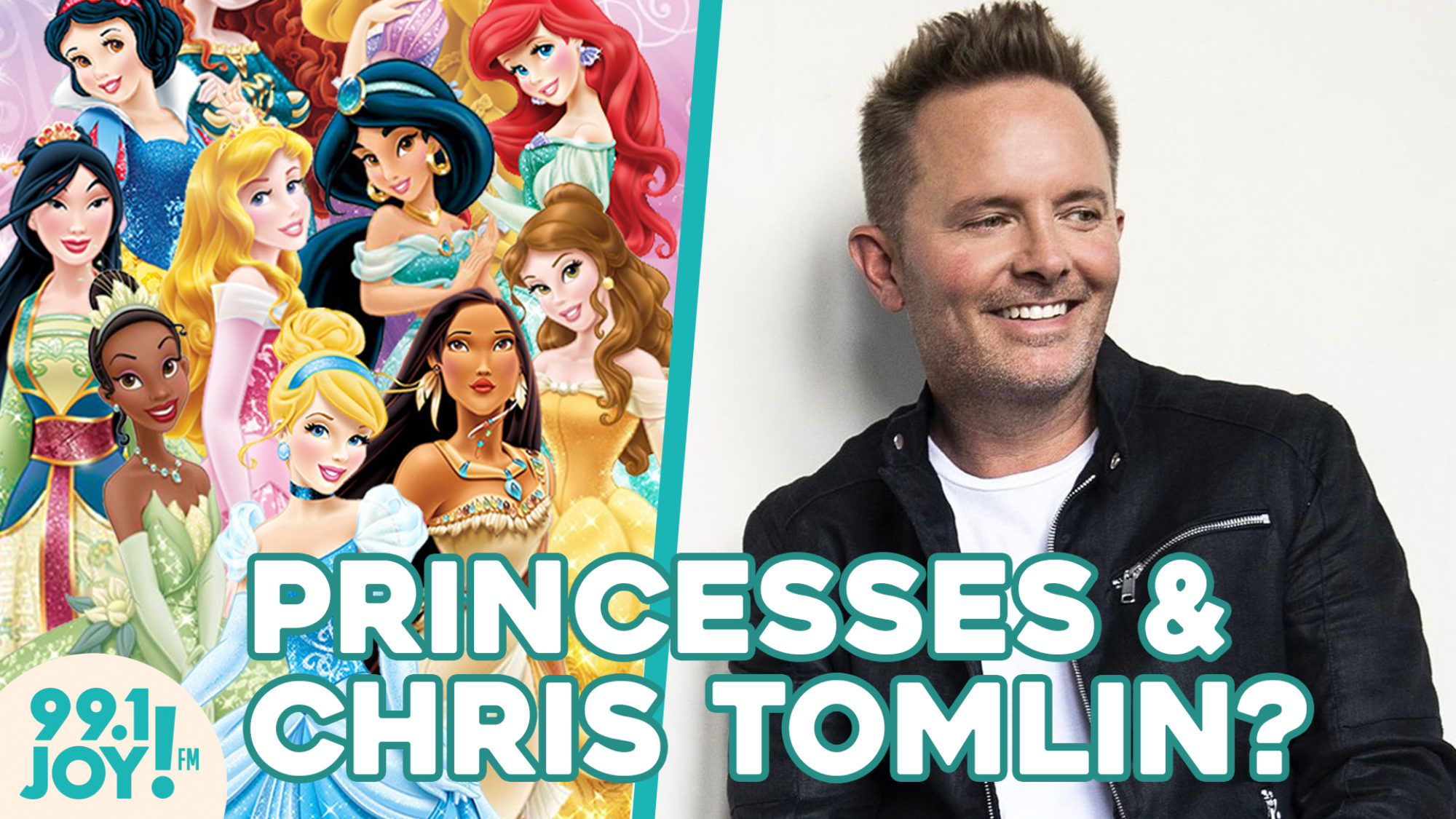 Why Chris Tomlin has been studying Disney Princesses! - JOY FM - JOY FM
