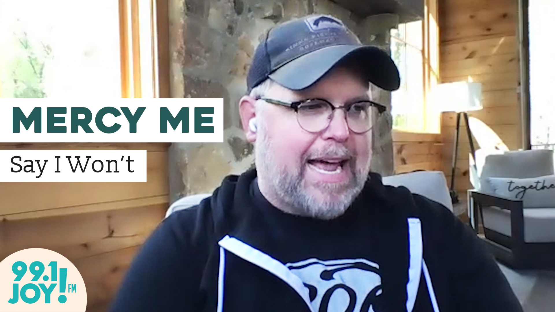 "Say I Won't" Interview with Bart Millard from MercyMe - JOY FM - JOY FM