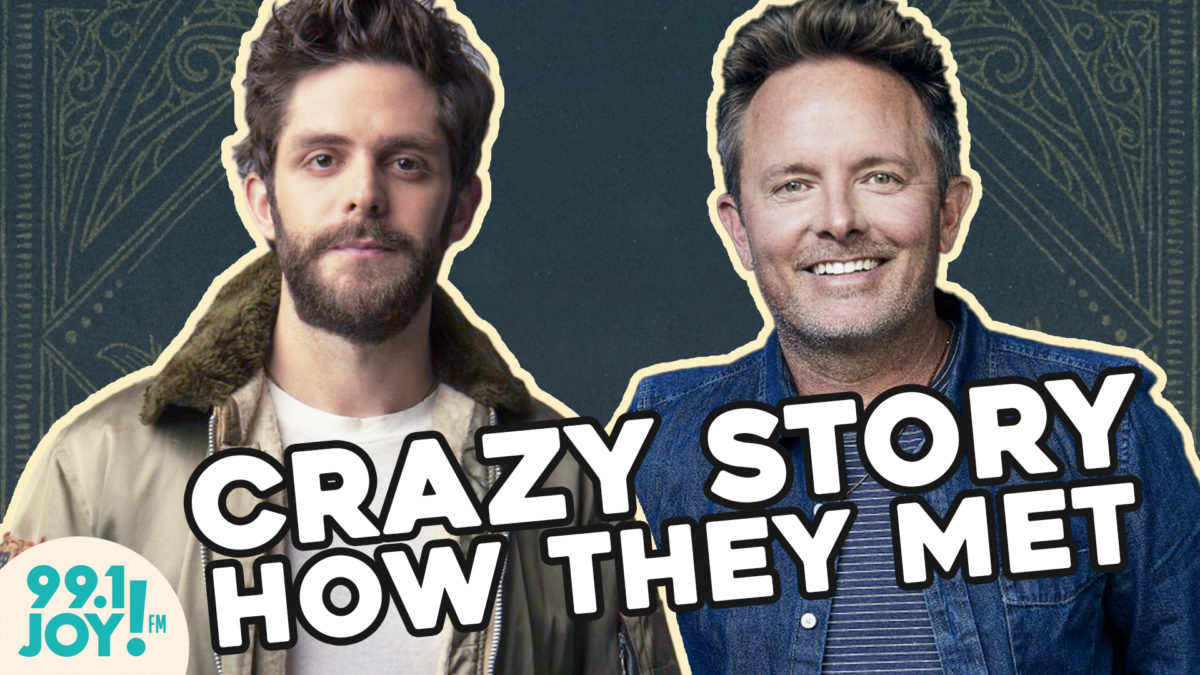 CRAZY story of how Thomas Rhett & Chris Tomlin Met! - JOY FM - JOY FM