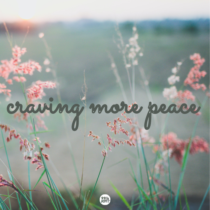 Craving More Peace - JOY FM - JOY FM