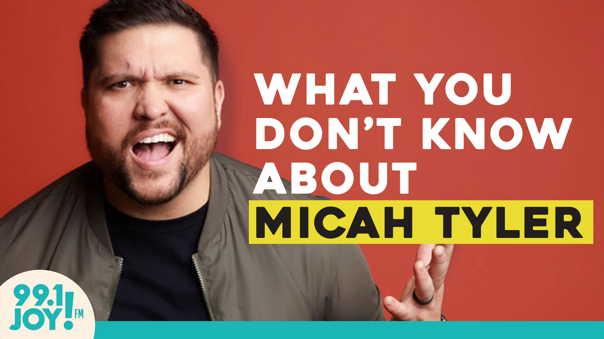 What you don't know about Micah Tyler | JOY FM Off Stage - JOY FM - JOY FM