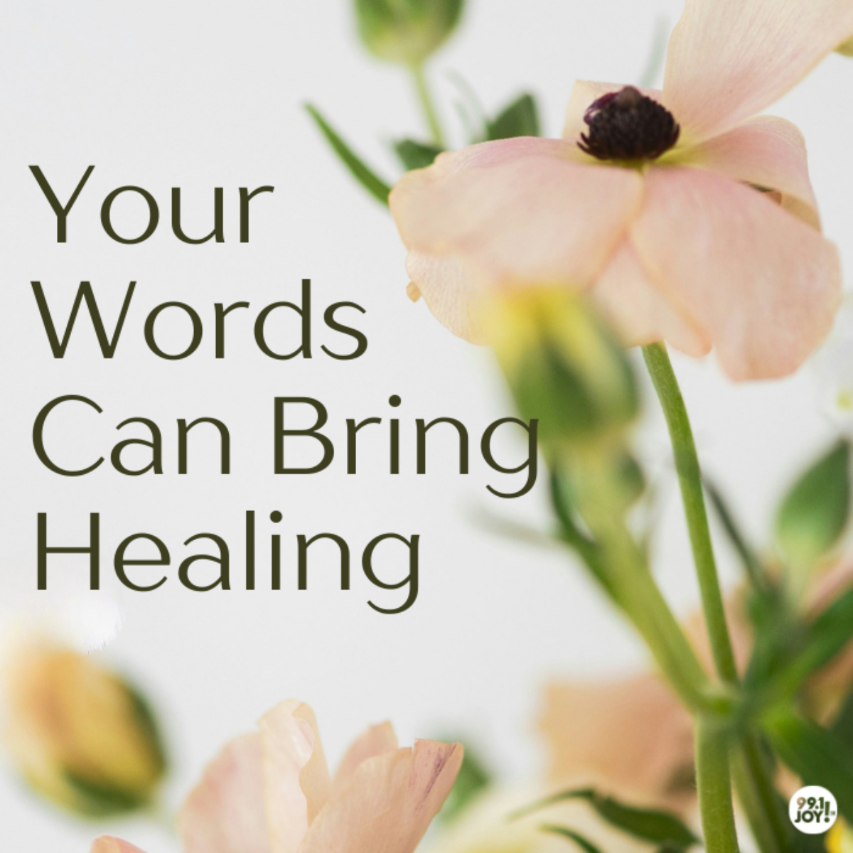 Your Words Can Bring Healing - JOY FM - JOY FM