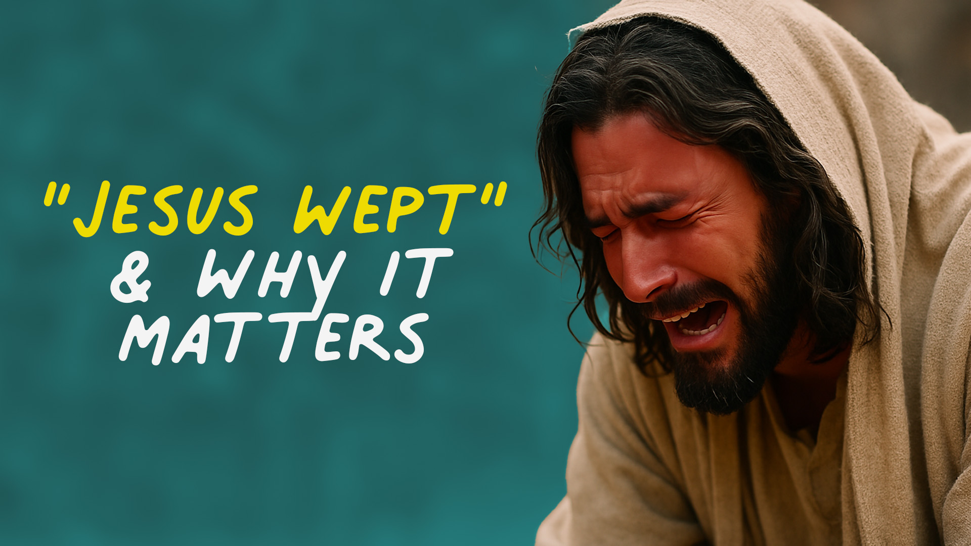 Why "Jesus Wept" Matters More Than You Think - JOY FM - JOY FM