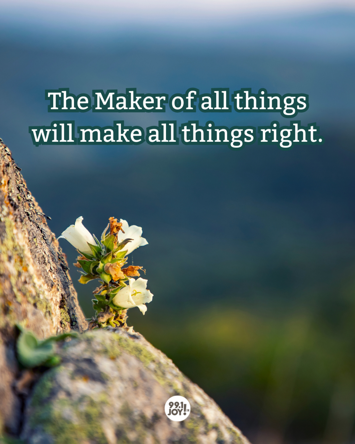 The Maker of All Things Will Make All Things Right - JOY FM - JOY FM