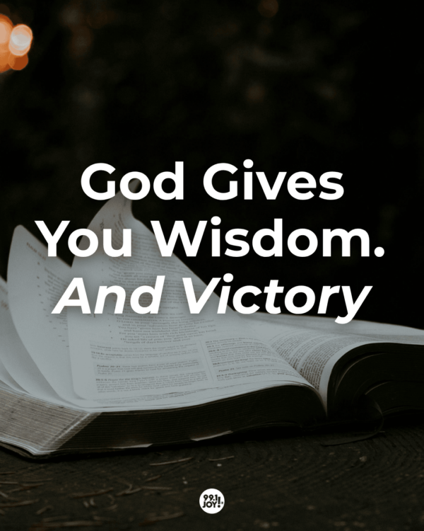 God Gives You Wisdom. And Victory - JOY FM - JOY FM
